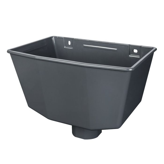 Grey 68mm Round / Square Rain Water Hopper